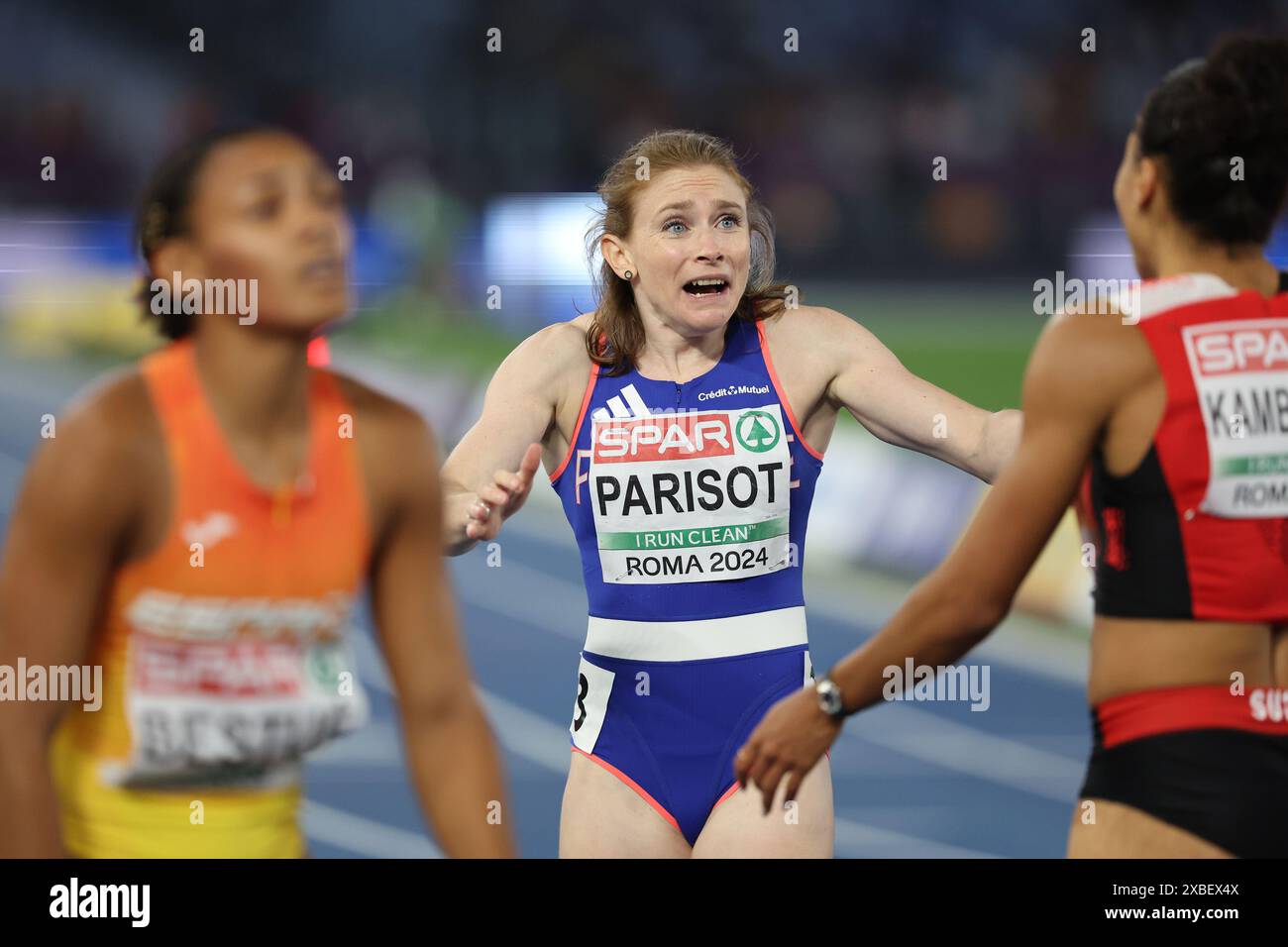 Rome, Italy 11.06.2024: Helene PARISOT compete and win bronze medal ...