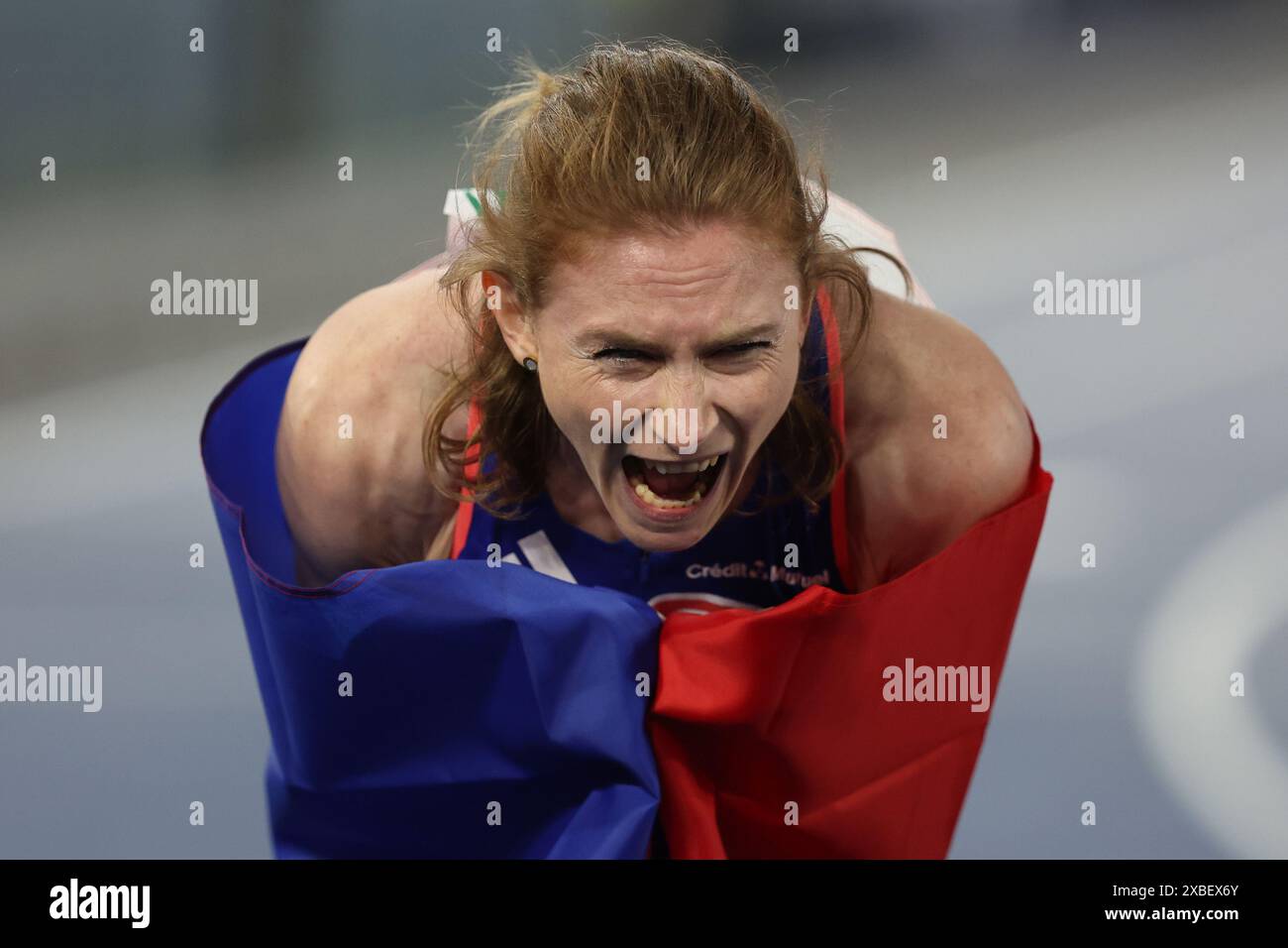 Rome, Italy 11.06.2024: Helene PARISOT compete and win bronze medal ...