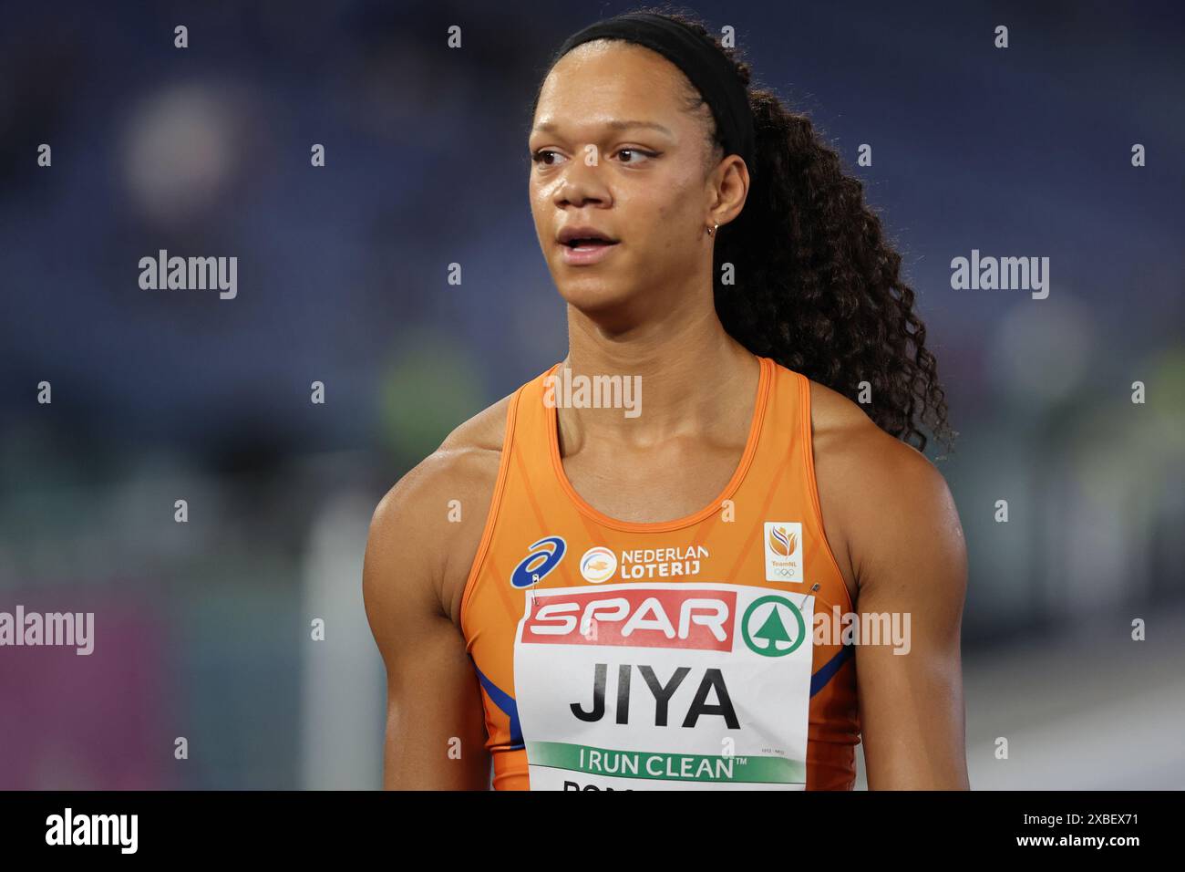 Rome, Italy 11.06.2024: Tasa JIYA compete and during 200m Women Final ...