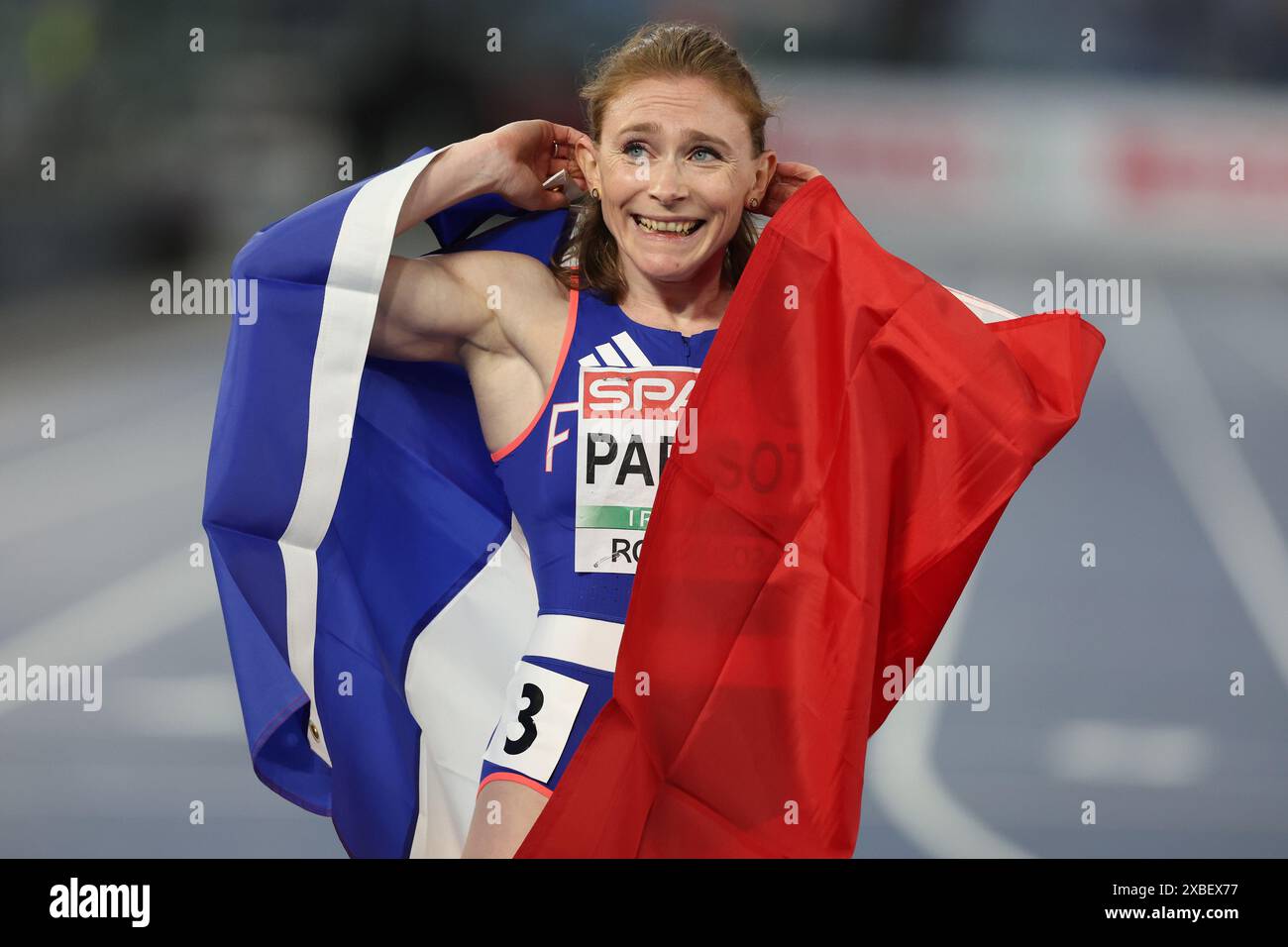 Rome, Italy 11.06.2024: Helene PARISOT compete and win bronze medal ...