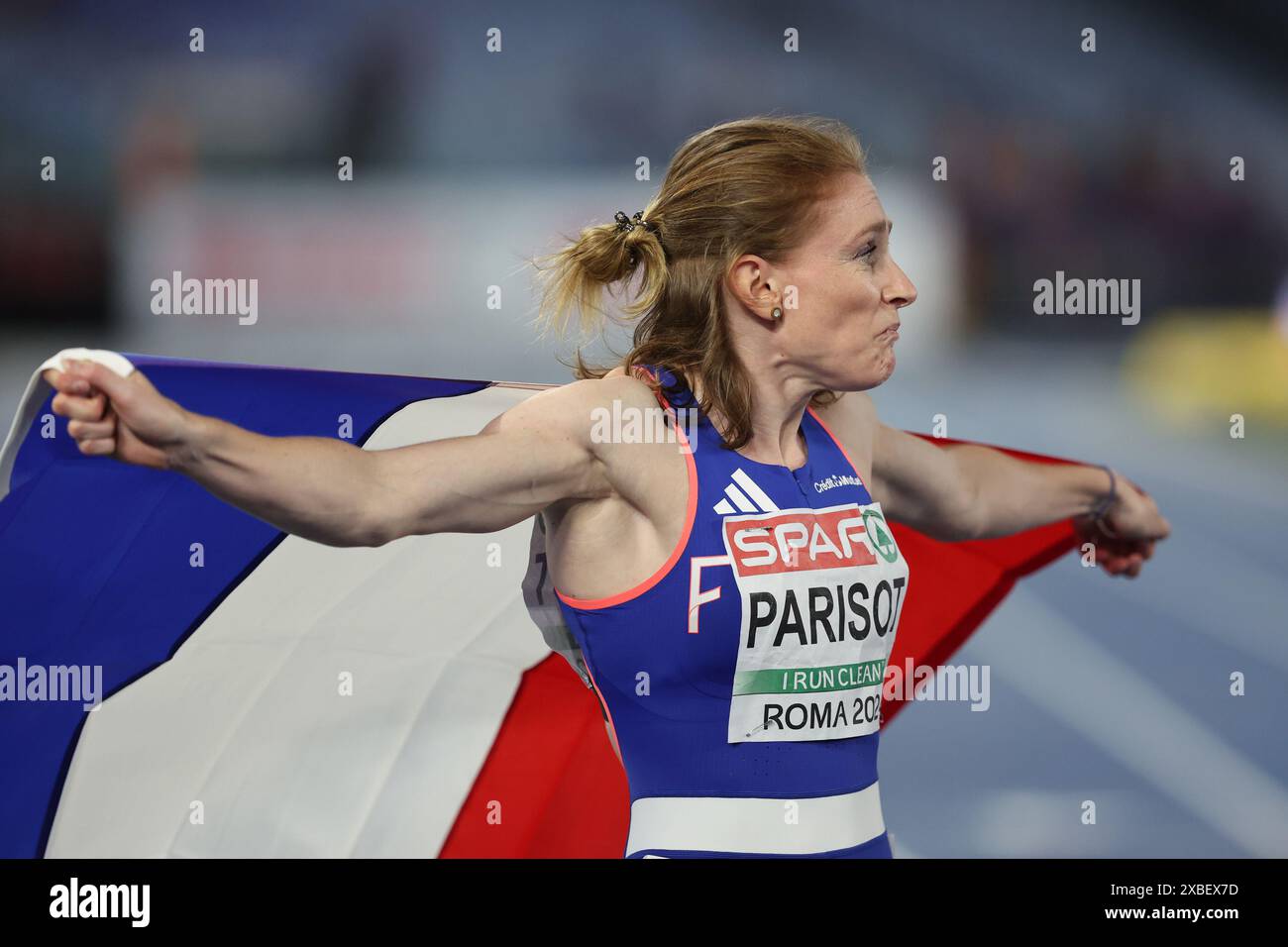 Rome, Italy 11.06.2024: Helene PARISOT compete and win bronze medal ...