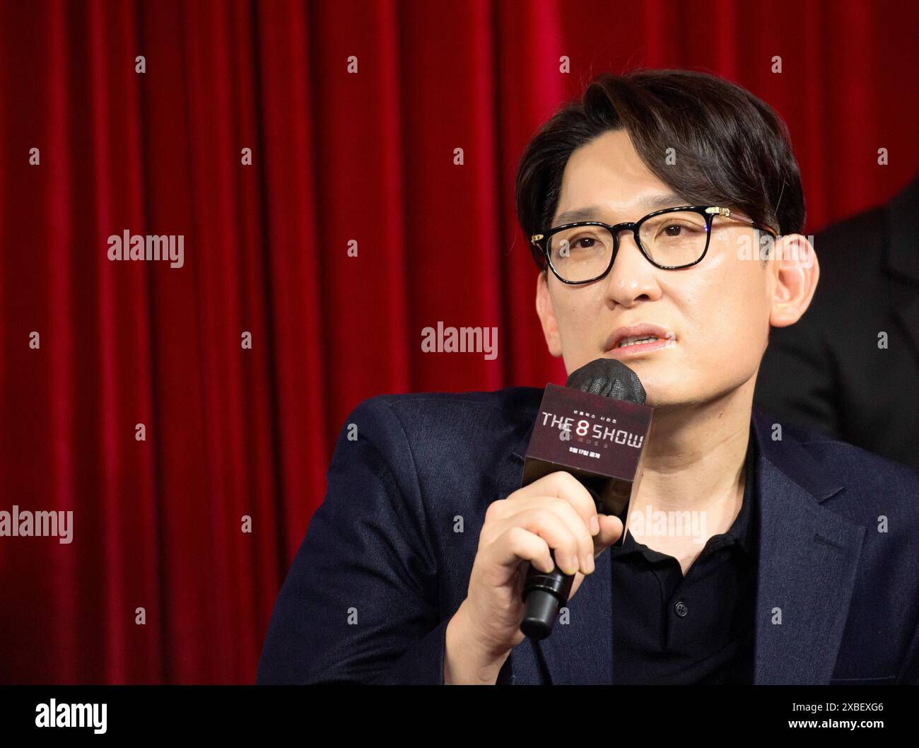 Han Jae-Rim, May 10, 2024 : Director Han Jae-Rim at a press conference ...