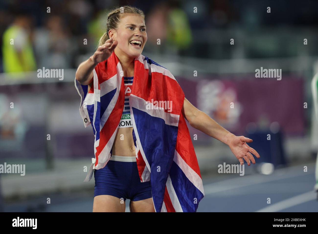 Rome, Italy 11.06.2024: Megan KEITH compete and win bronze medal during ...