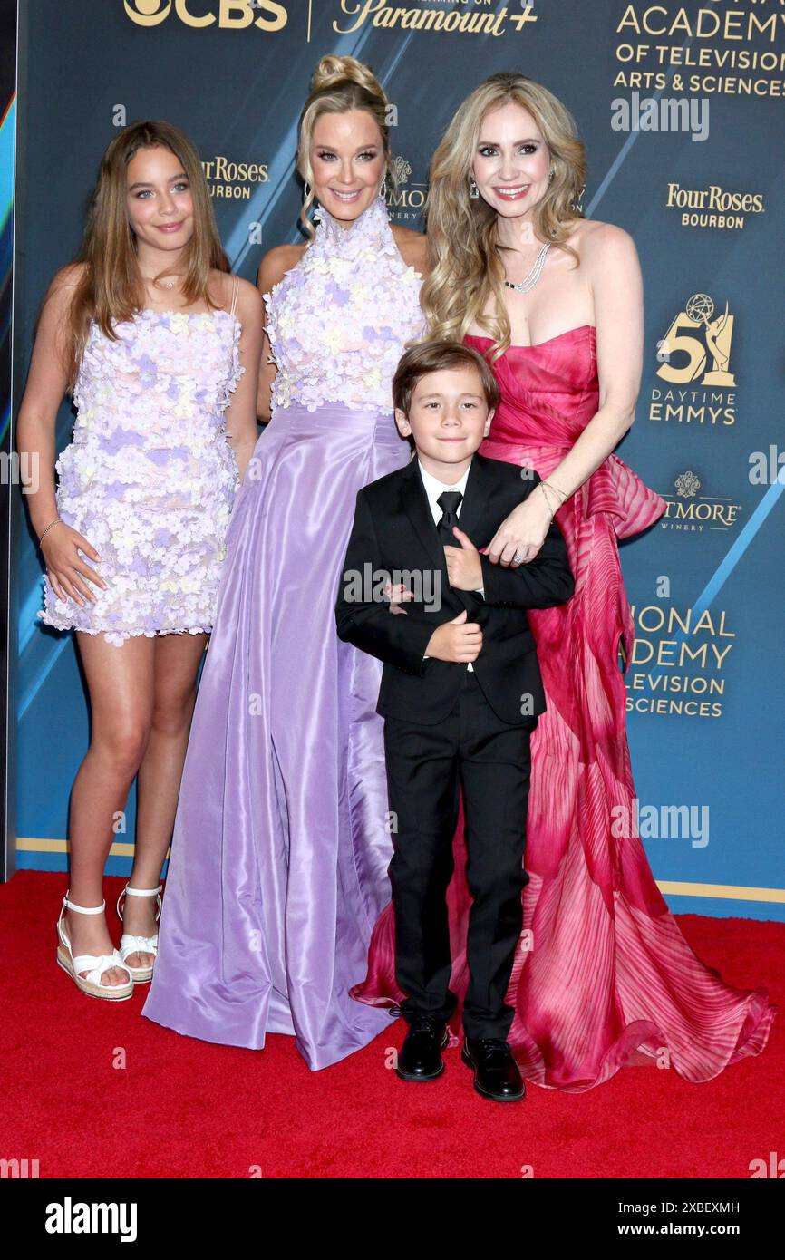 LOS ANGELES - JUN 7: Sophia Rose Gareis Ghassemieh, Jennifer Gareis ...