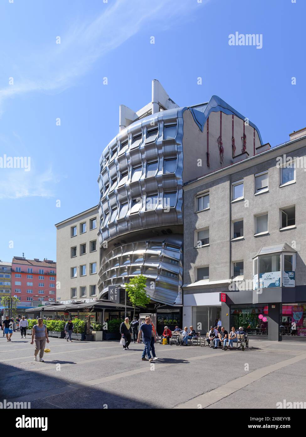 Vienna, Austria - Zentralsparkasse (Z-bank) by Günther Domenig, now ...