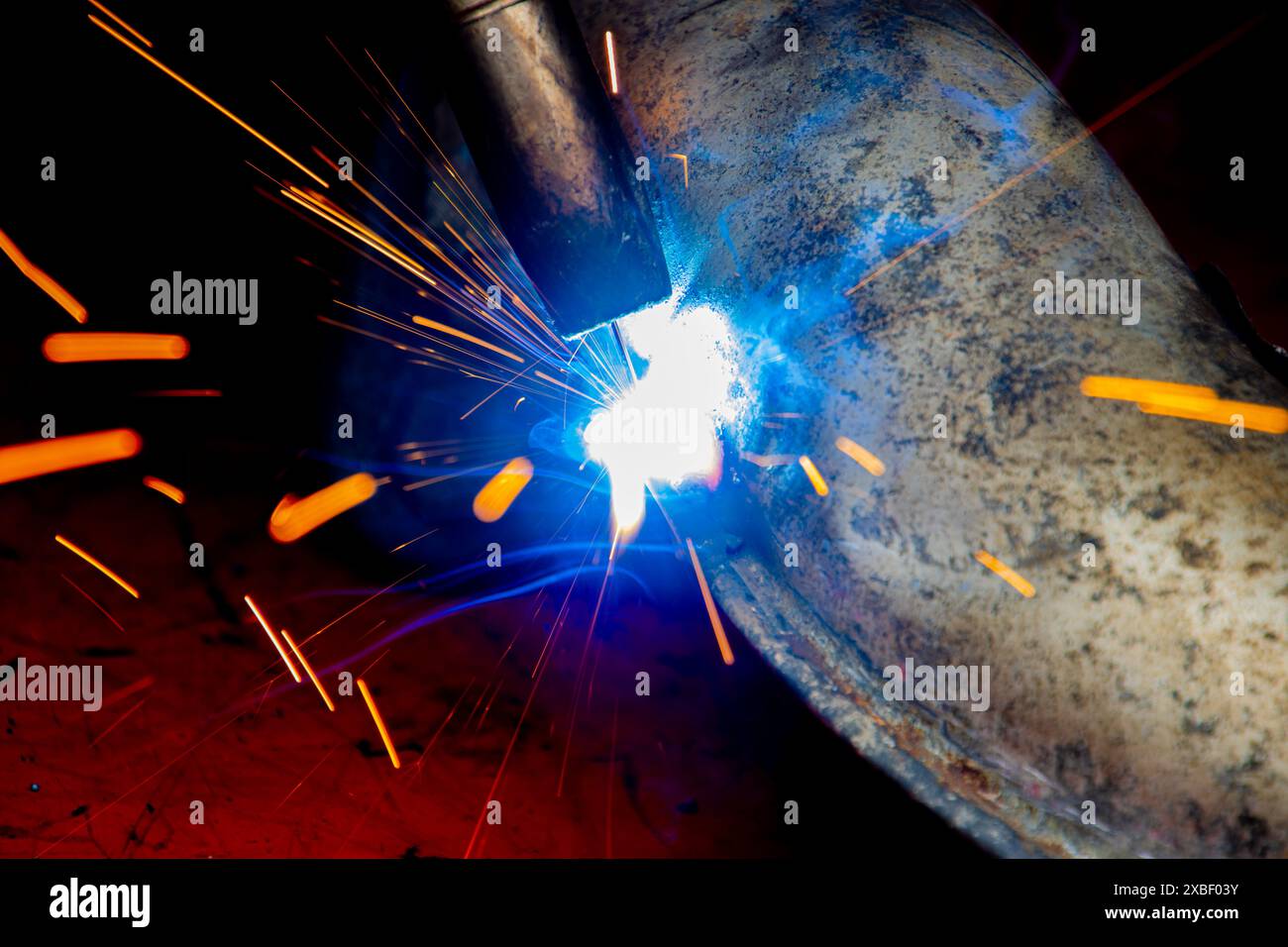 Electric arc steel production hi-res stock photography and images - Alamy