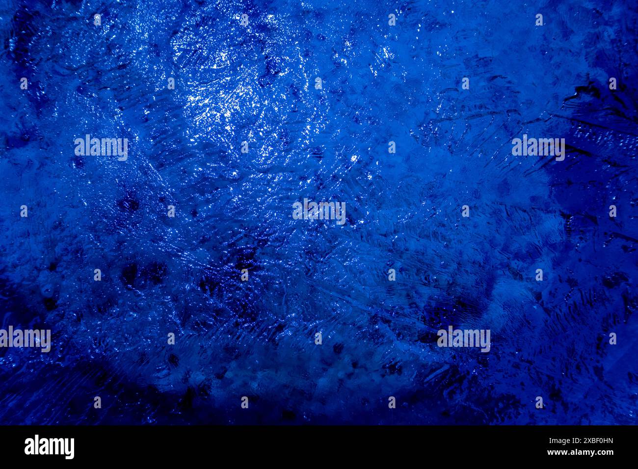 Blue abstract ice texture background Stock Photo - Alamy