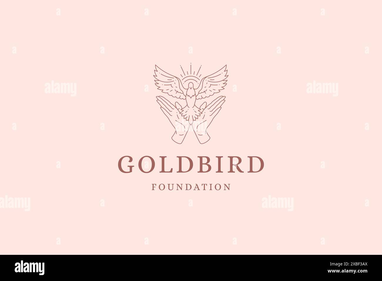 Sacred flying pigeon on human hands spiritual sunlight peace freedom ...