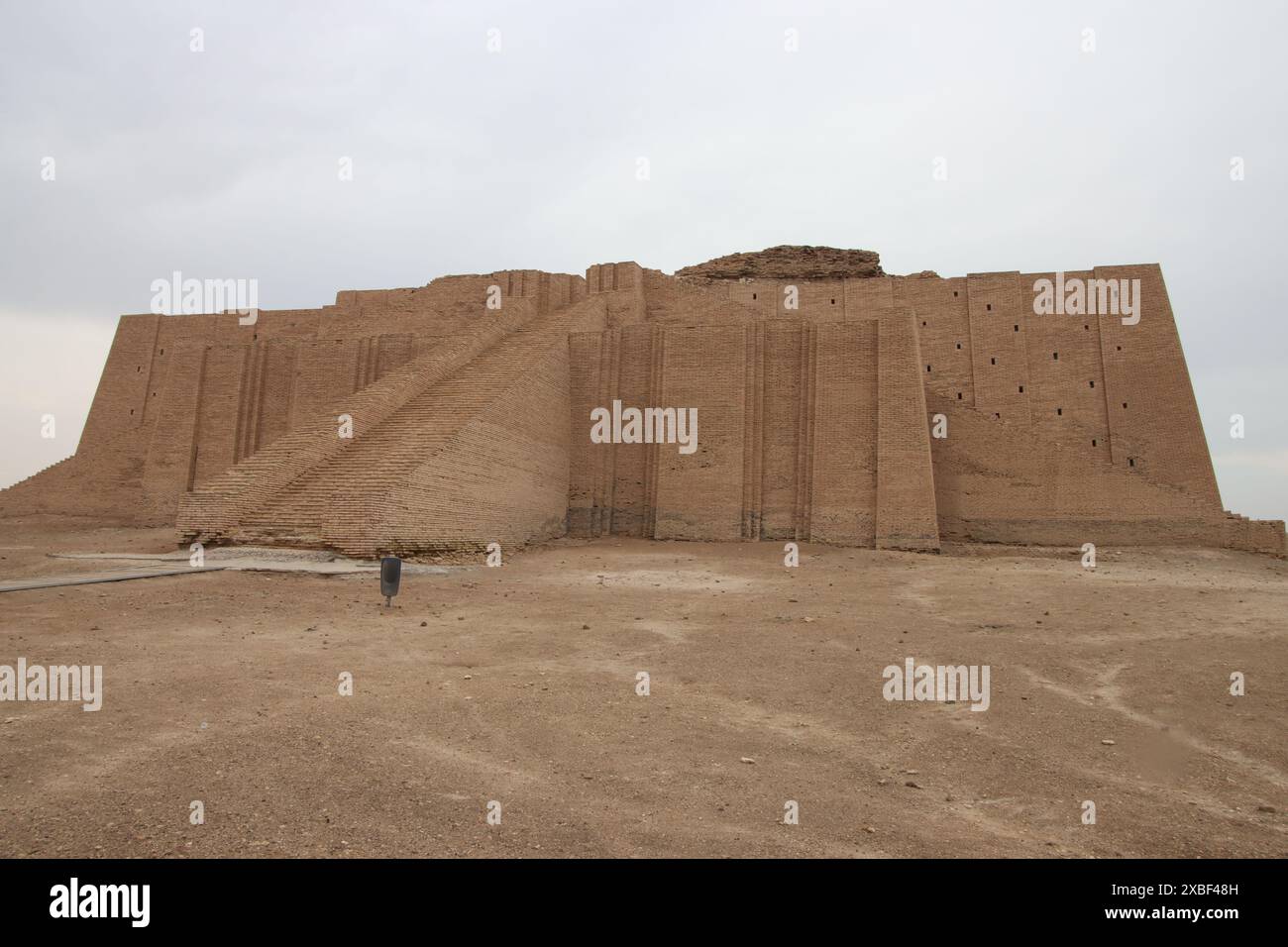 The Ziggurat of Ur, Dub Lal Makh temple in Nasiriyah city, Iraq Stock ...