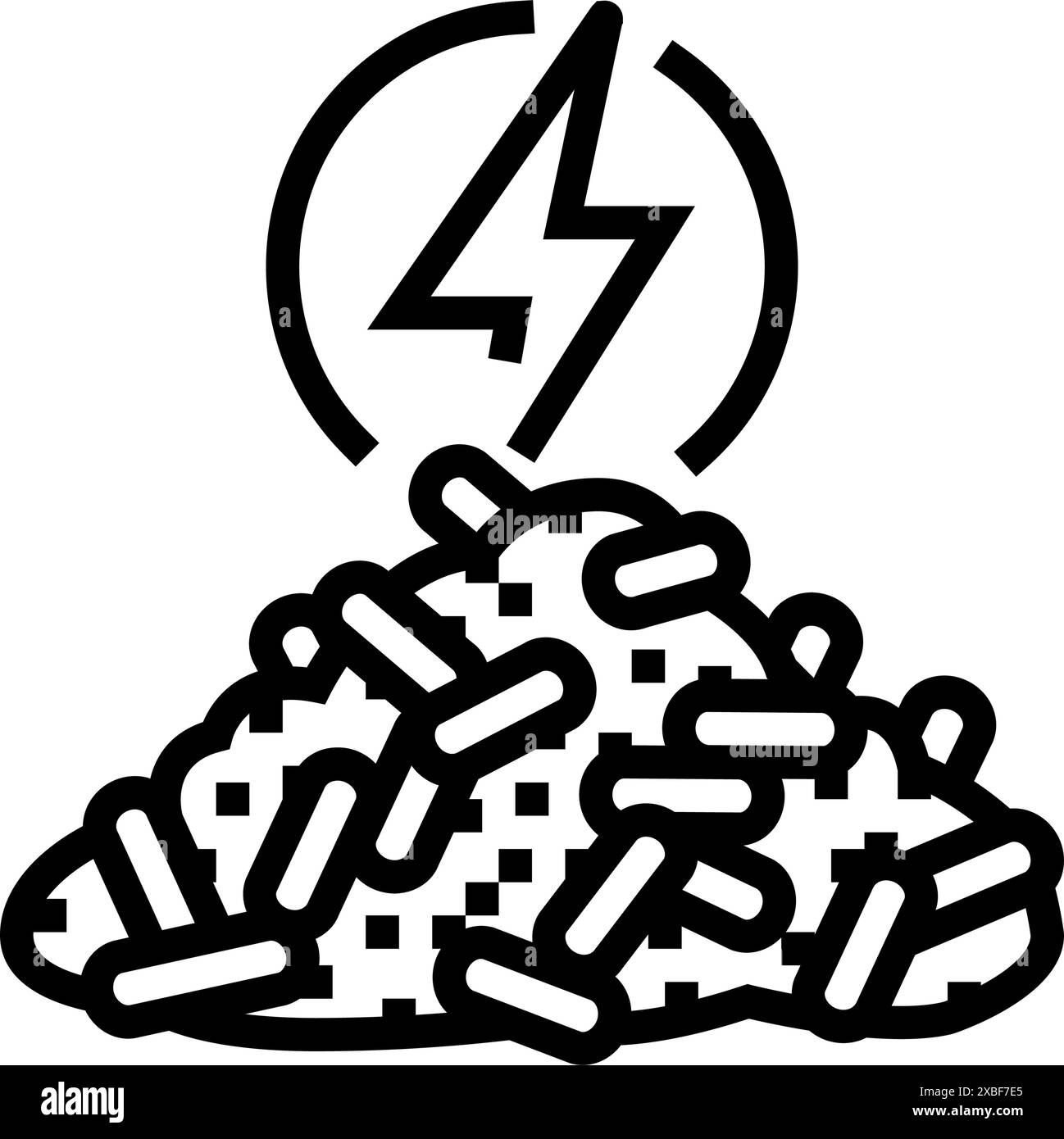 Biomass wood pellets Black and White Stock Photos & Images - Alamy