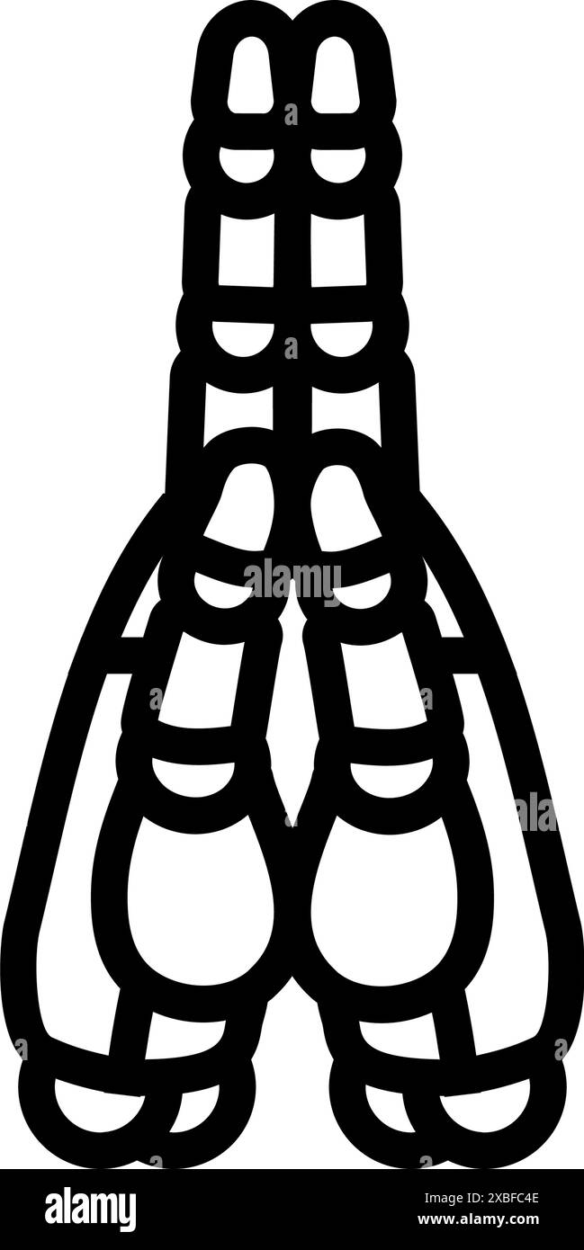 pray robot hand gesture line icon vector illustration Stock Vector Image & Art - Alamy