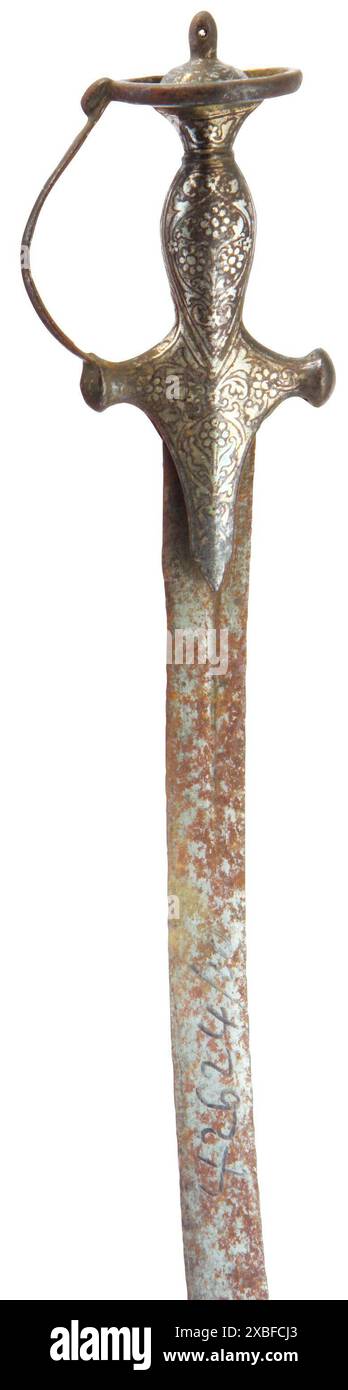 weapons, swords, Asian, talwar, 19th century, PROPERTY-RELEASED Stock ...