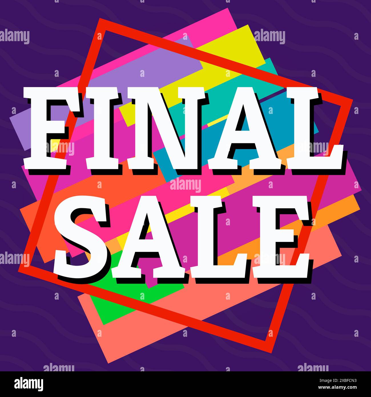 Purple ribbon vector poster illustration Stock Vector Images - Alamy