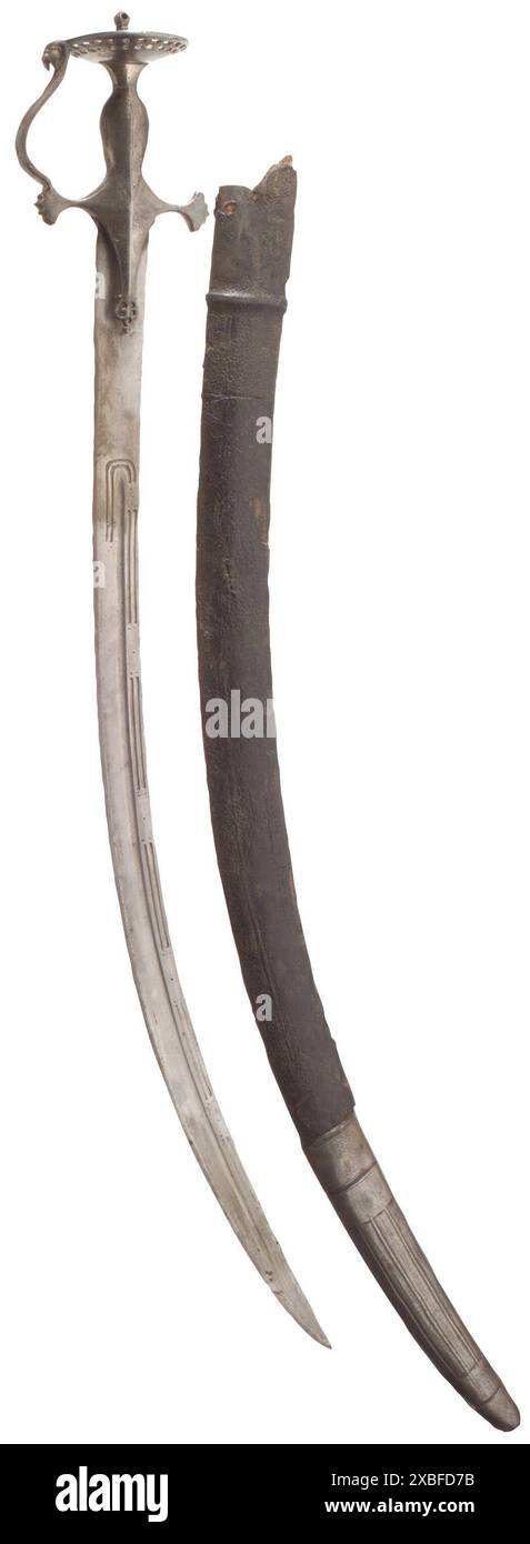 weapons, swords, Asian, talwar, 19th century, PROPERTY-RELEASED Stock ...