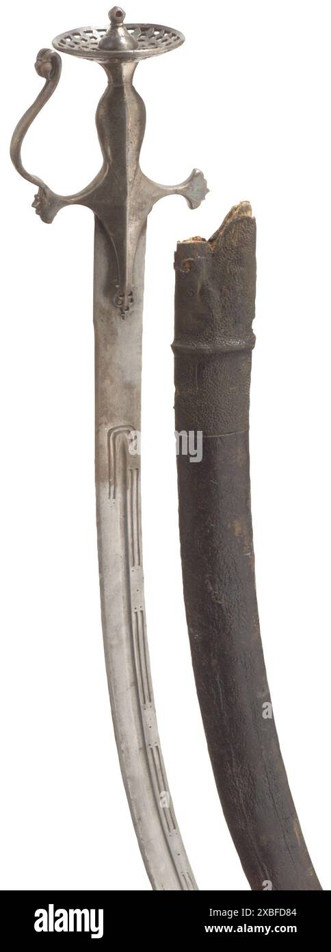 weapons, swords, Asian, talwar, 19th century, PROPERTY-RELEASED Stock ...