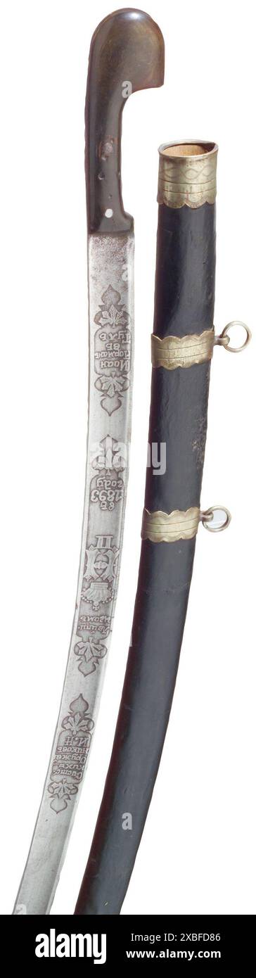 weapons, swords, Shashka, 19th century, PROPERTY-RELEASED Stock Photo ...