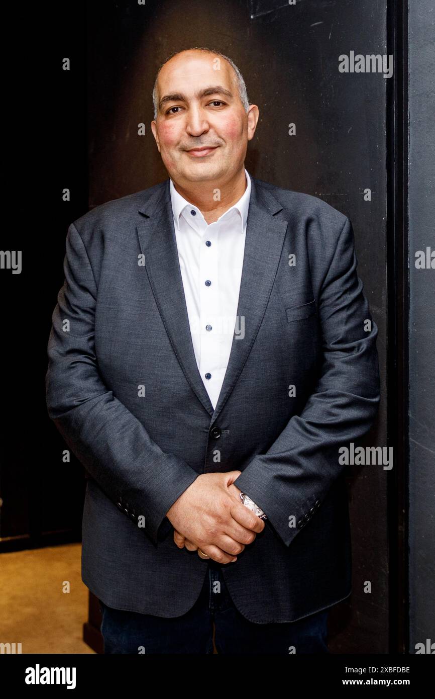 Brussels, Belgium. 12th June, 2024. Belgian politician Fouad Ahidar ...