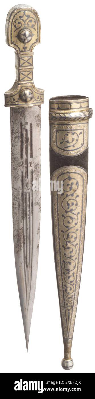weapons, dagger, kinzhal, 19th century, PROPERTY-RELEASED Stock Photo ...