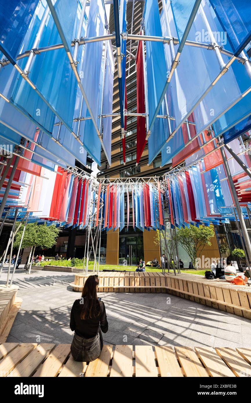 EDITORIAL USE ONLY A view of "Radial", designed by Foster + Partners, a ...