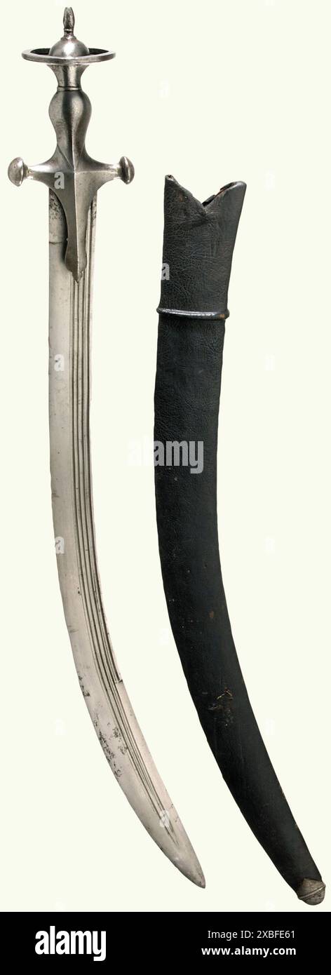 weapons, swords, Asian, talwar, 19th century, PROPERTY-RELEASED Stock ...