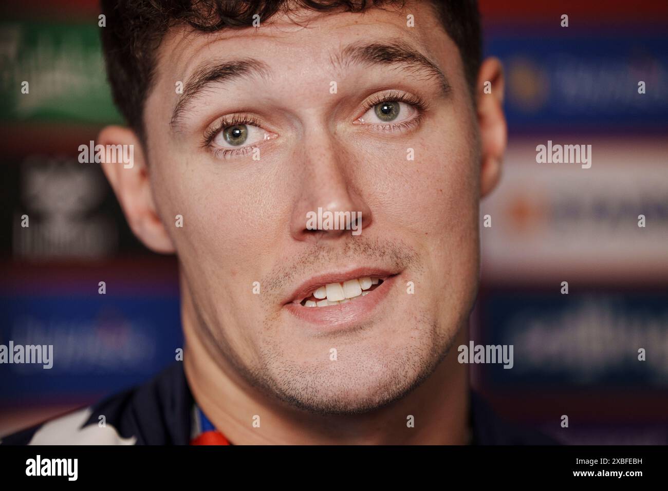 Freudenstadt, Germany. 12th June, 2024. Denmarks player Andreas ...