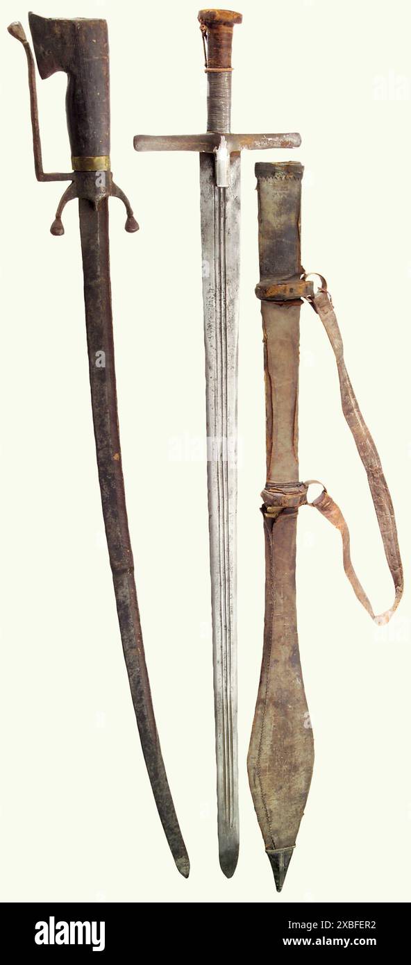 weapons, swords, 19th century, 1900s, PROPERTY-RELEASED Stock Photo - Alamy