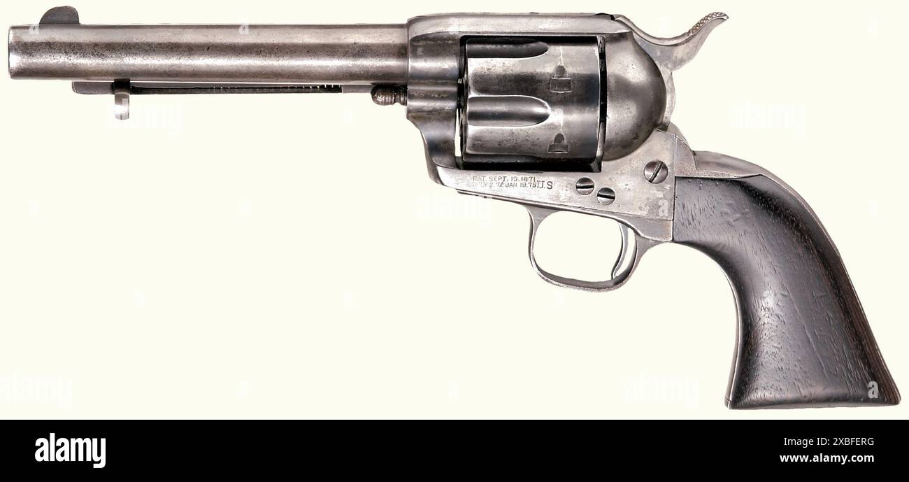 Small arms, revolvers, Colt Single Action Army 1873 revolver, calibre ...