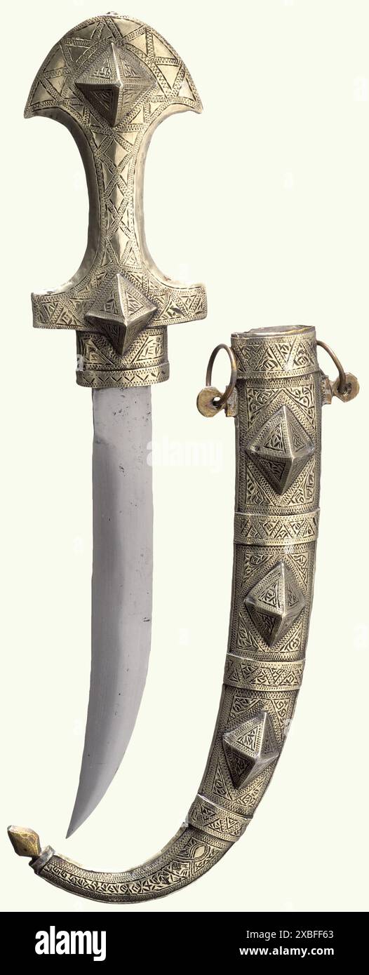 weapons, swords, African, Koummya, PROPERTY-RELEASED Stock Photo - Alamy
