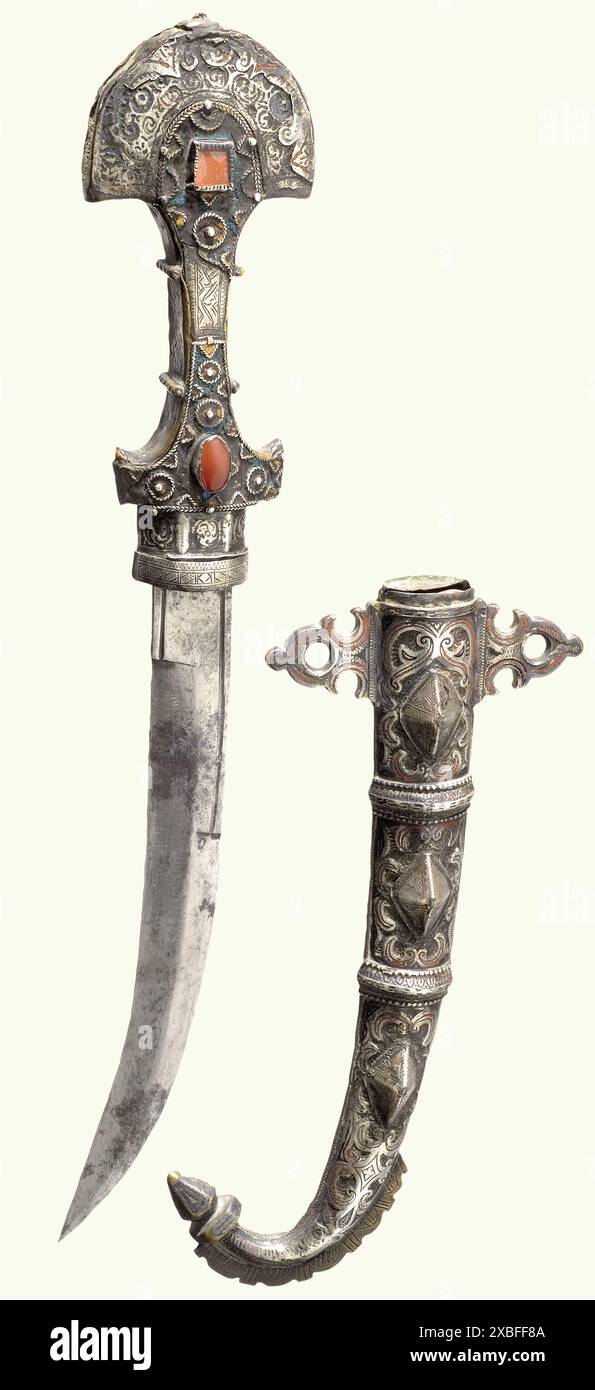 weapons, swords, African Koummya, PROPERTY-RELEASED Stock Photo - Alamy