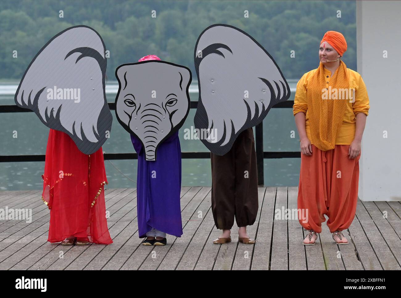 Presseaufführung in 80 TAgen um die Welt der Seebühne Seeham bei ...