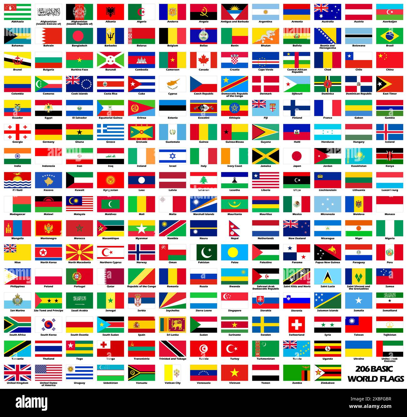Flags of the world hi-res stock photography and images - Alamy