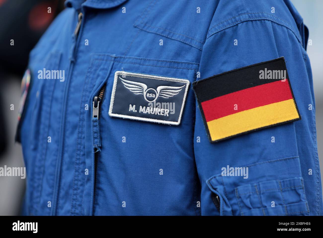 ESA-Astronaut Matthias Maurer an der ILA in Berlin. ILA 2024. ILAInternationale Luft- und ...