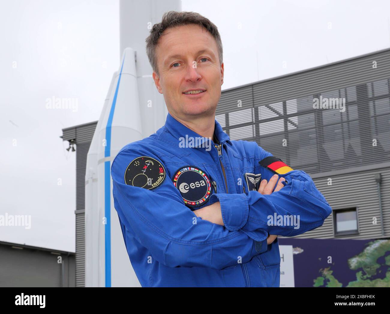 ESA-Astronaut Matthias Maurer an der ILA in Berlin. ILA 2024. ILAInternationale Luft- und ...