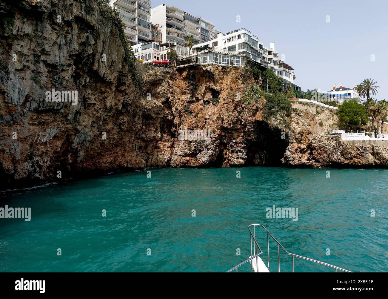 Antalya, Turkey - 22 April, 2024, Beautiful view on the coastline in ...