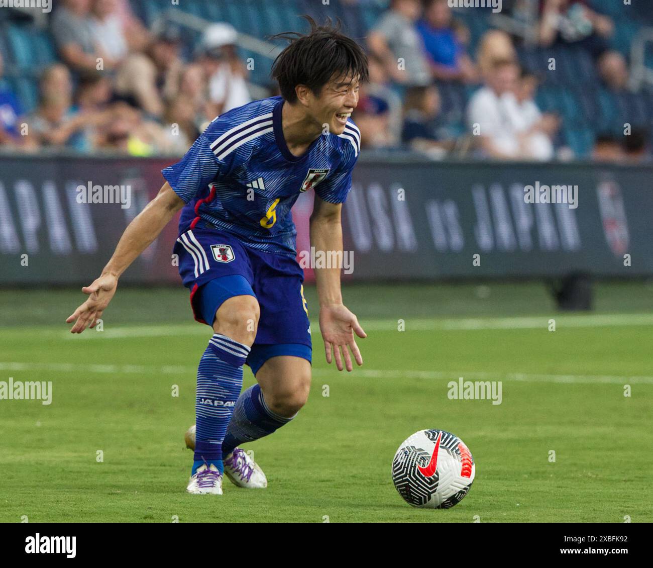 Kansas City, Kansas, USA. 11th June, 2024. Team USA and Team Japan ...