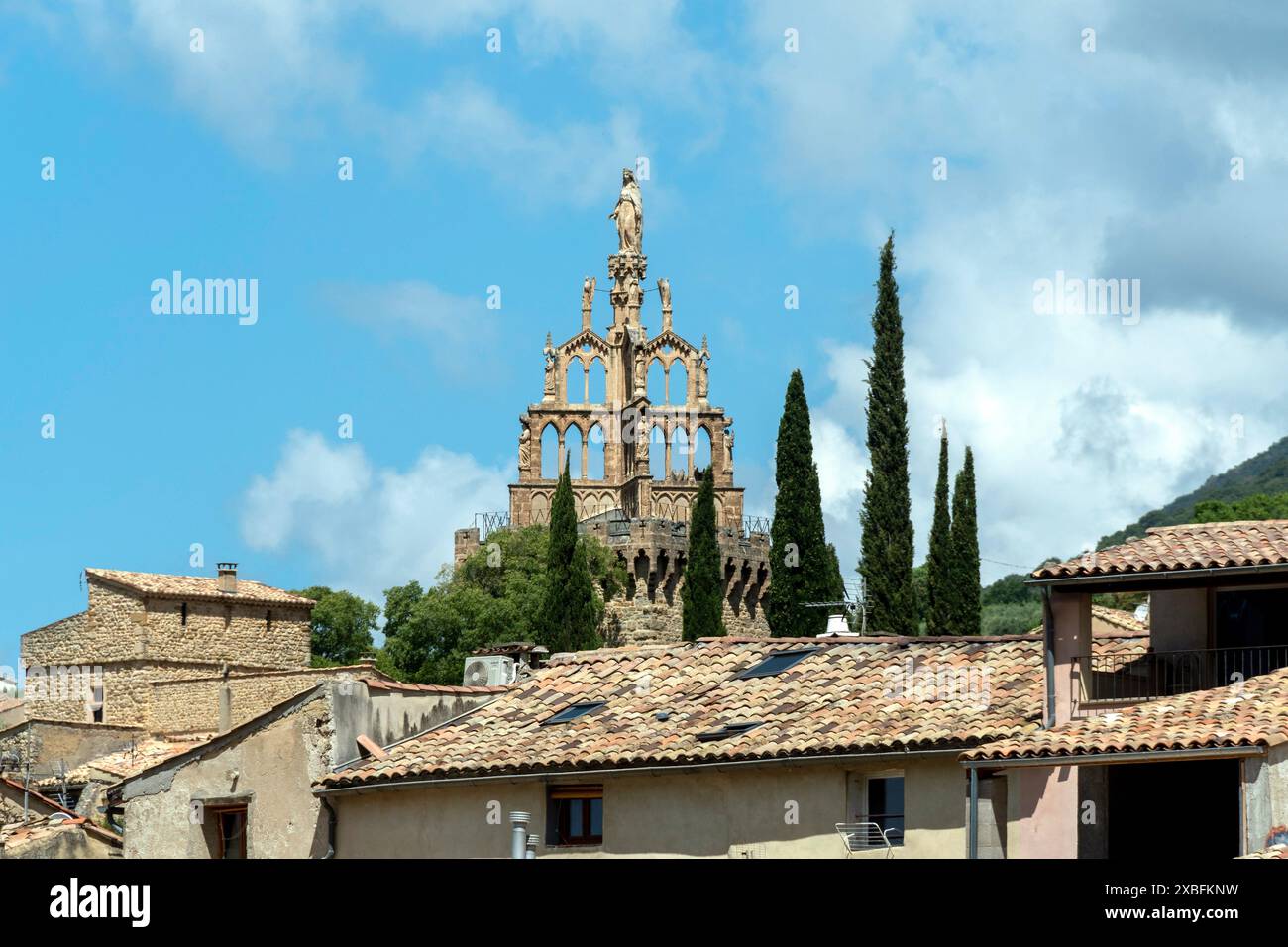 Nyons located in the Baronnies. The Randonne tower converted into a ...