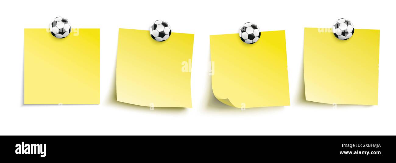 Yellow Sticks Classic Football Pins Infographic with classic football ...