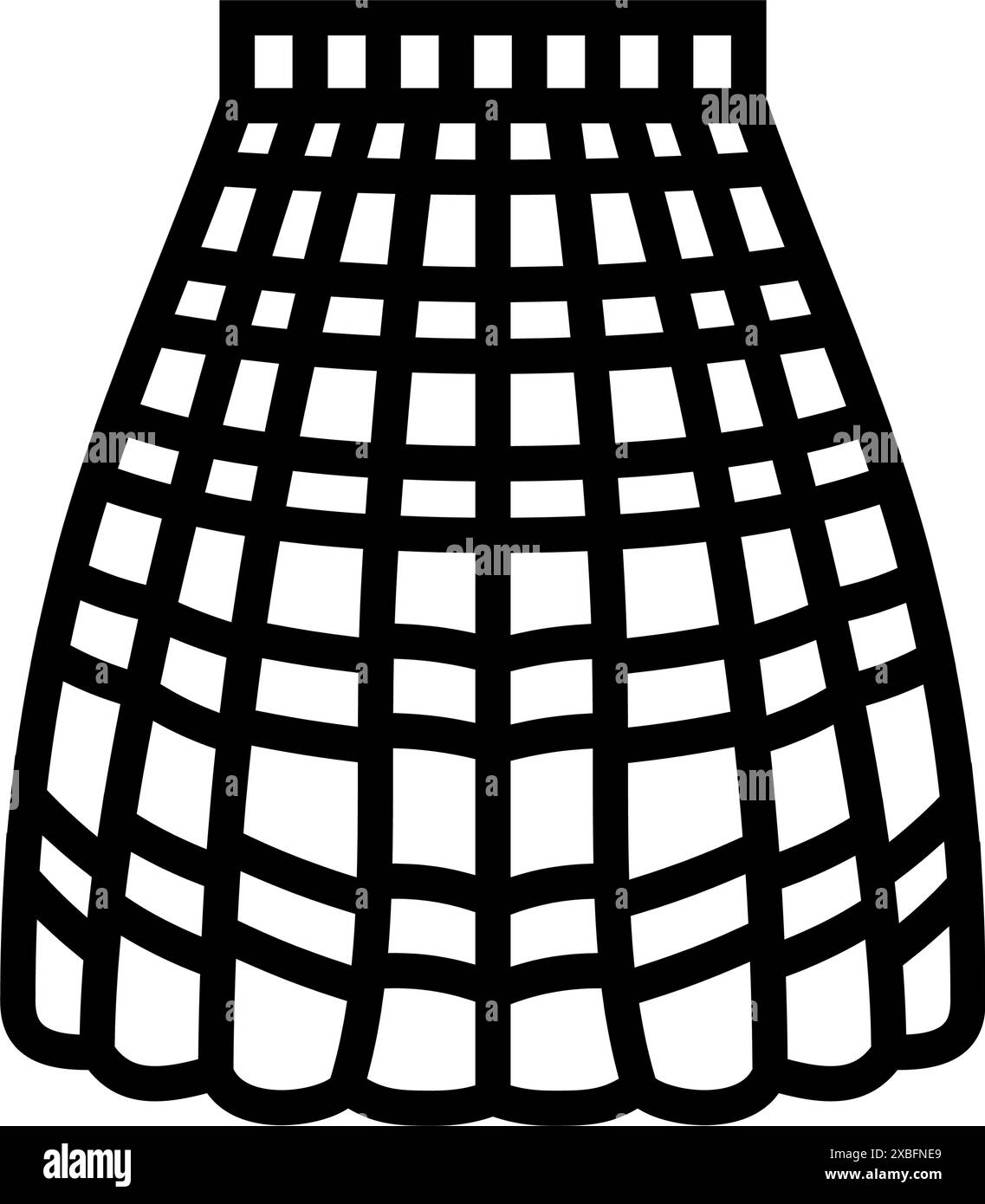 skirt japanese school line icon vector illustration Stock Vector Image ...