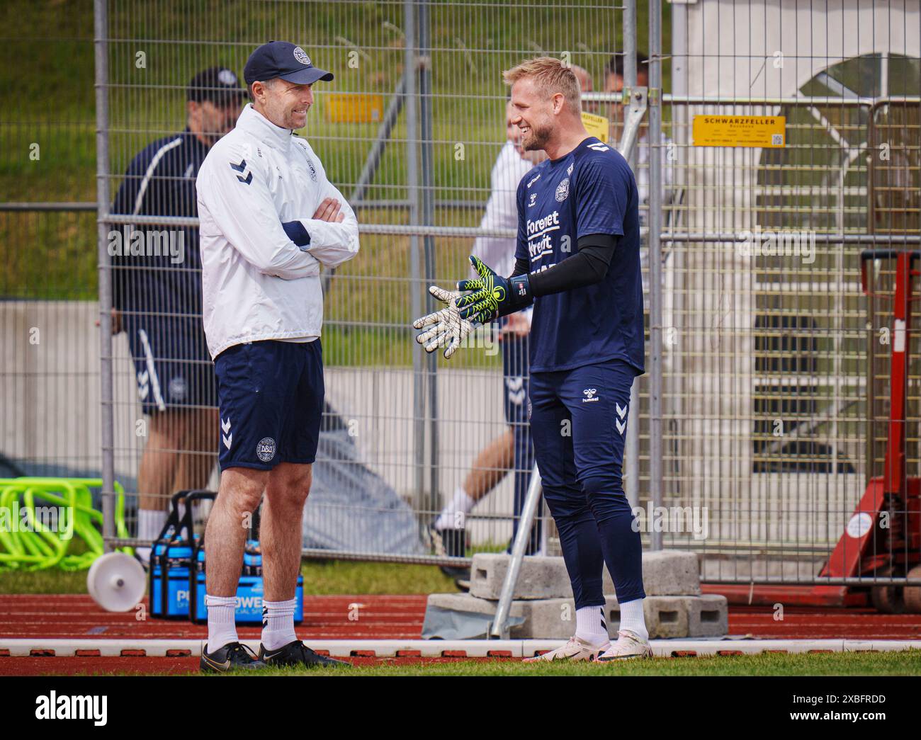 Freudenstadt, Tyskland. 12th June, 2024. National coach Kasper Hjulmand ...