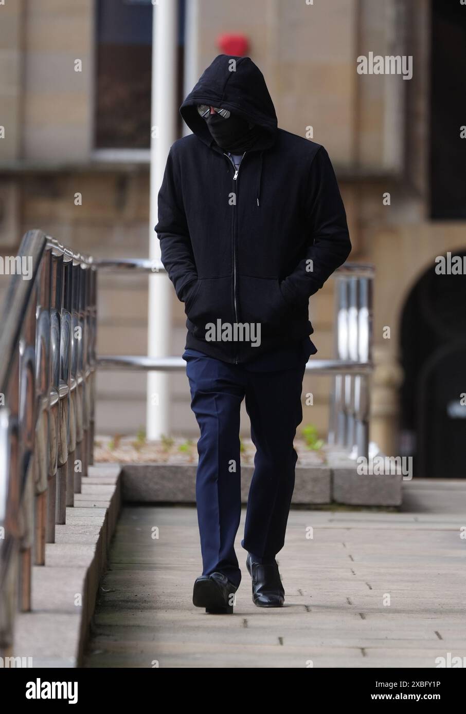 Adam Carruthers, 31, from Wigton, leaves Newcastle Crown Court, where ...
