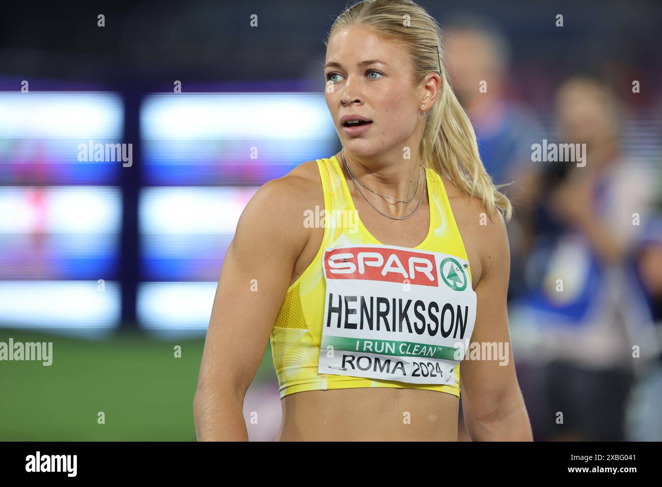 Rome, Italy. 11th June, 2024. Rome, Italy 11.06.2024: Julia HENRIKSSON ...
