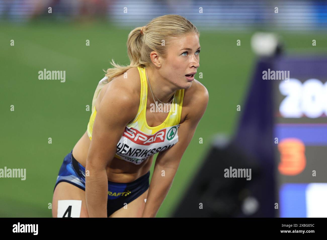 Rome, Italy. 11th June, 2024. Rome, Italy 11.06.2024: Julia HENRIKSSON ...