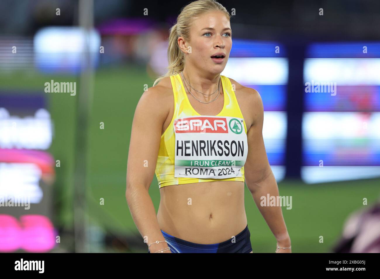 Rome, Italy. 11th June, 2024. Rome, Italy 11.06.2024: Julia HENRIKSSON ...