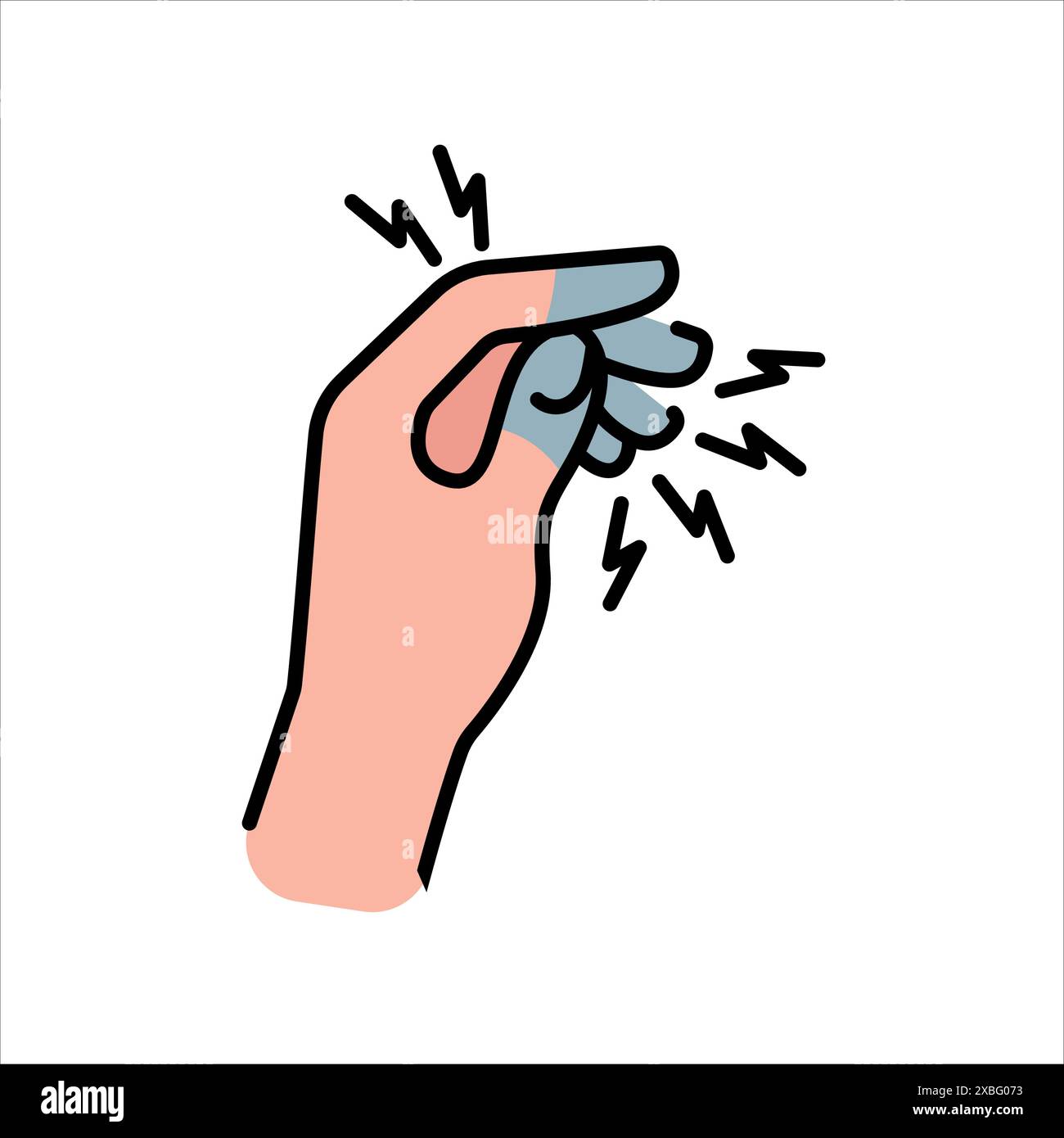 Pinch point warning hi-res stock photography and images - Alamy