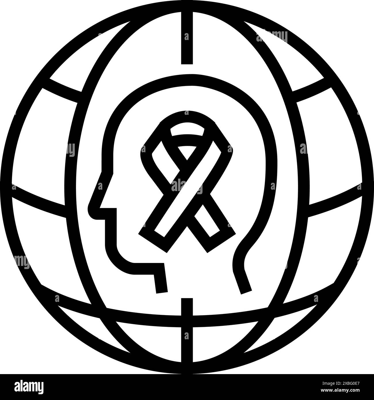 autism awareness world day line icon vector illustration Stock Vector ...