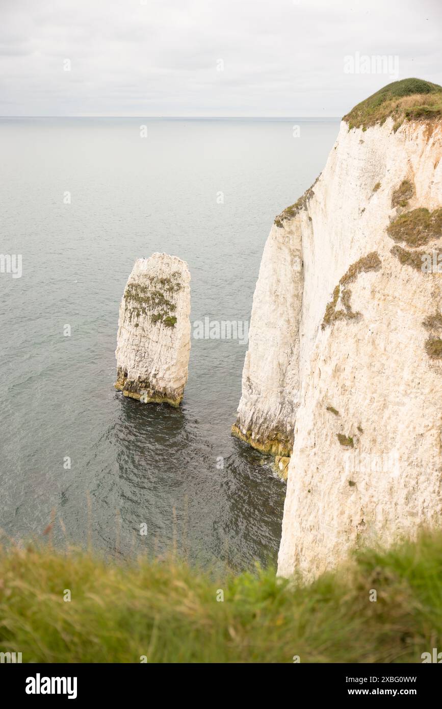 The Pinnacles, Old Harry Rocks. Sea stacks off the Jurassic Coast ...