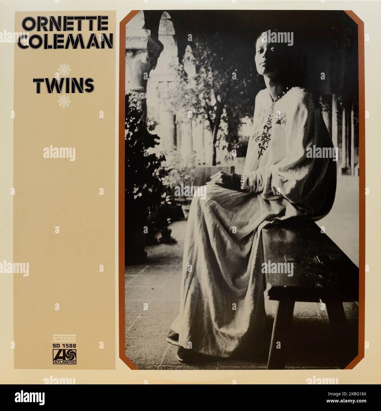 Vintage vinyl record cover. Ornette Coleman-Twins 1971 Stock Photo - Alamy