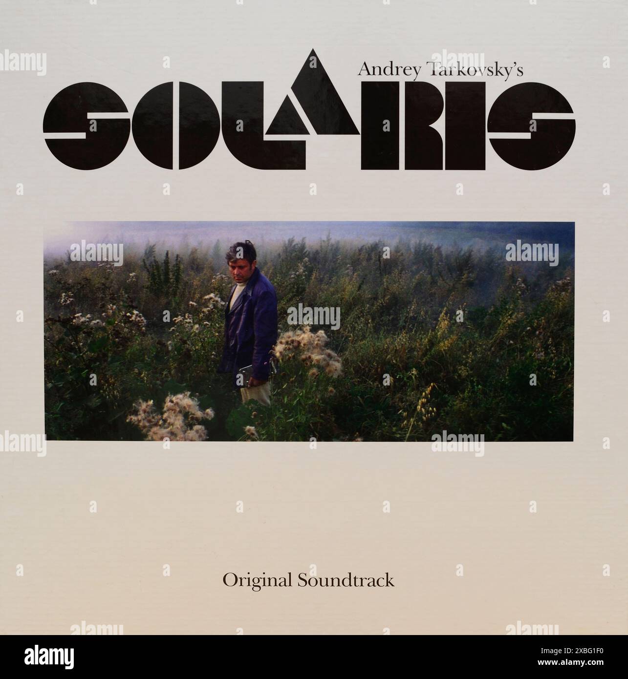 Vintage vinyl record cover. Andrey Tarkovskys Solaris-Original ...