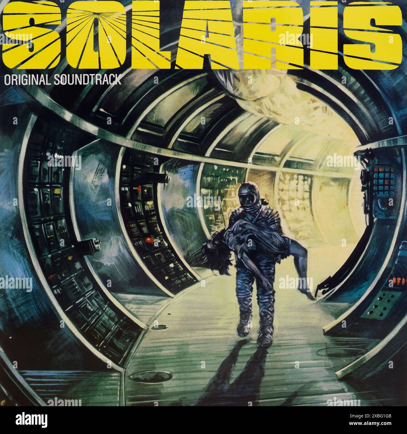 Vintage vinyl record cover. Andrey Tarkovskys Solaris-Original ...