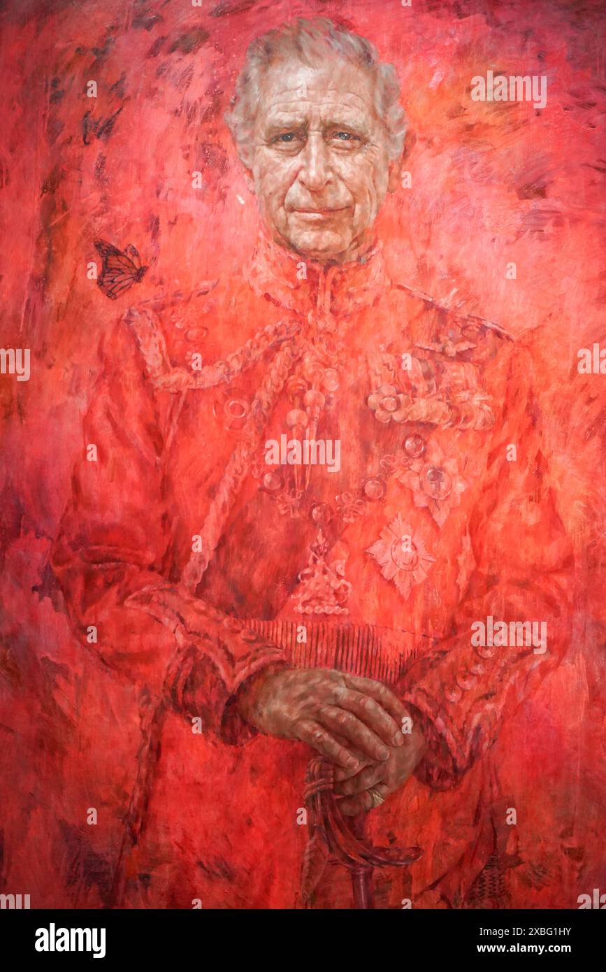 King charles iii portrait uniform hi-res stock photography and images ...
